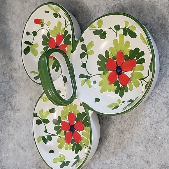 Dining | Three Section Dish Handmade | Poshmark